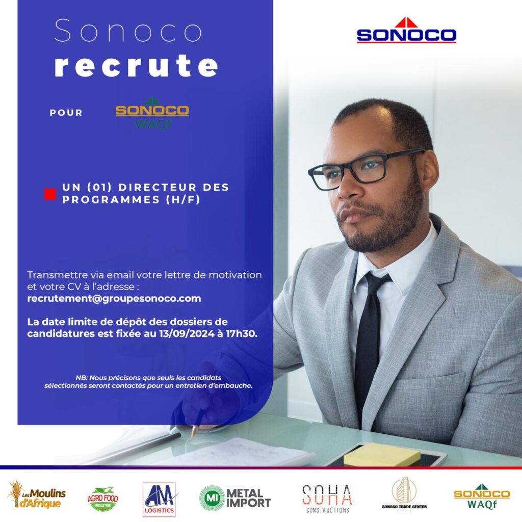 Offres d’emploi – SONOCO